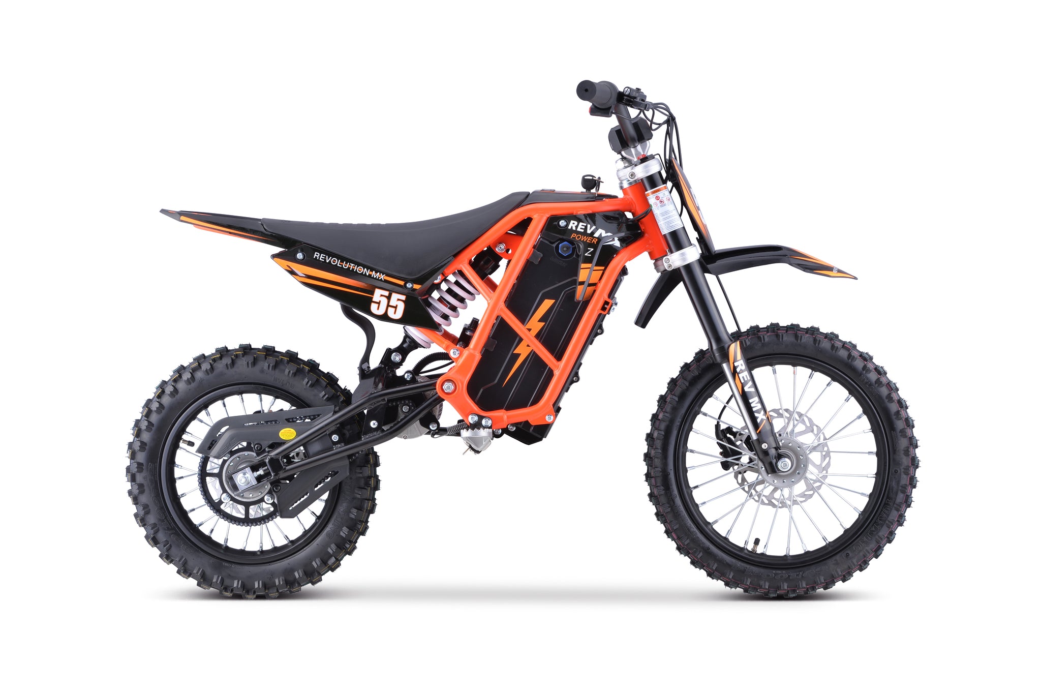E-SMART PRO Electric Revolution MX Dirt Bike Burnt Orange – REVOLUTION ...